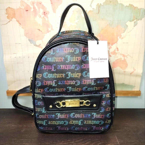 Juicy Couture | Bags | Brand New Juicy Couture Black Multi Off The ...